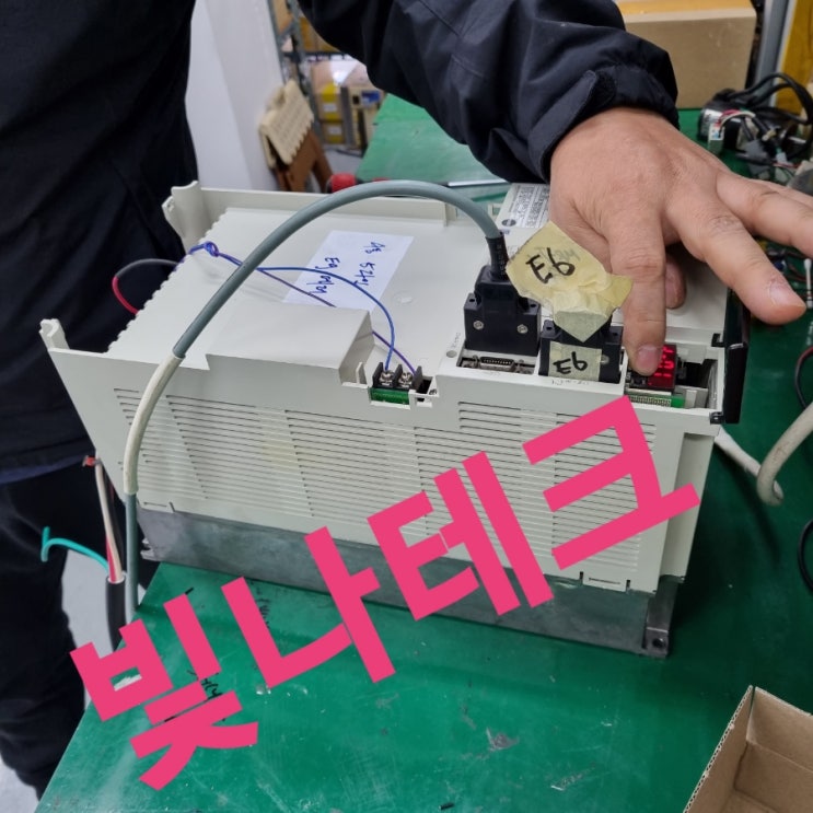 MR-J2S-700A 700B E9에러 서보수리 100A 200A 350A 미쓰비시 서보드라이브 에러코드 MITSUBISHI ...