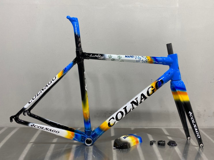 [Colnago C64 MAPEI Custom] 콜나고 C59에 마페이를 입히다! ft. Nature 에디션 by 송파 자전거 ...