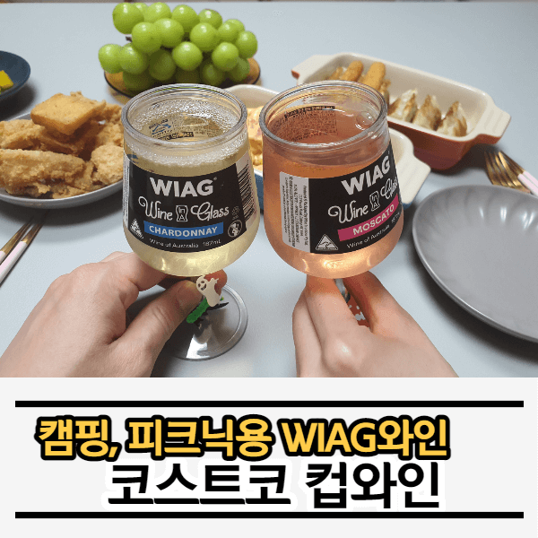 캠핑, 피크닉에 좋은 코스트코 컵와인 WIAG와인 : 네이버 블로그