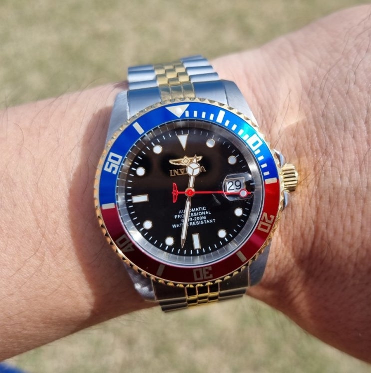 인빅타 오토매틱 다이버 시계 Invicta Automatic Watch 29180 feat.주머니가 가벼운 자의 롤렉스 서브 ...