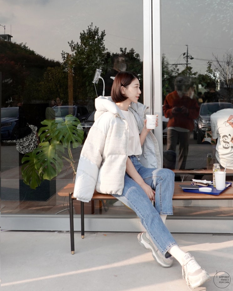 Guess 게스 수지 패딩 트위드 푸퍼 유니크한 스타일로 입어봐 네이버 블로그