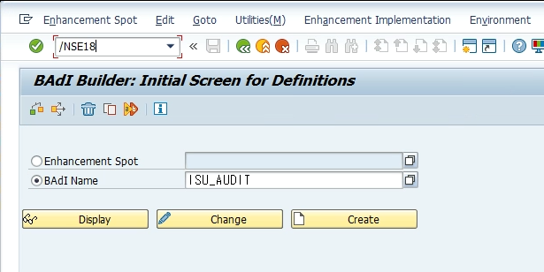 BAdI 구현하기 (SAP 가이드를 통한 메소드 수정) : 네이버 블로그