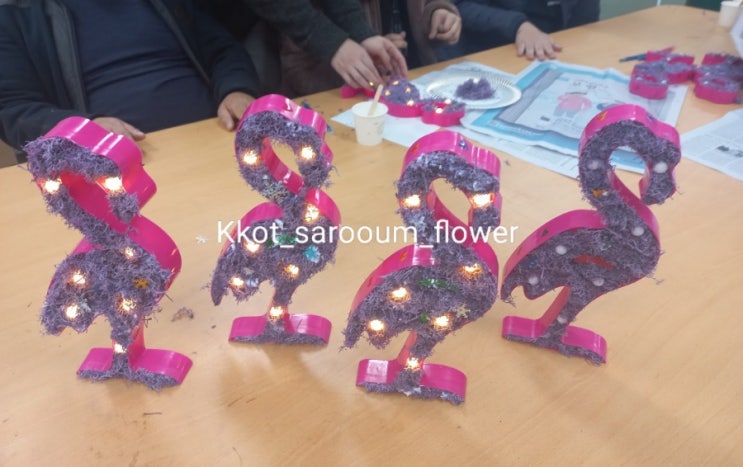 스칸디아모스 만들기 첨단꽃집 원데이클래스 이끼공예 체험 연인 친구 동아리 사제동행 꽃수업 광주 외부출강 버킷리스트 꽃사로움