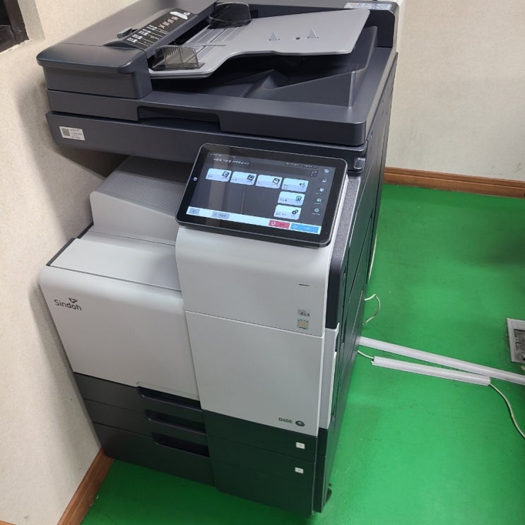 #창원복사기임대, 창원 팔용동 A3컬러복합기 신도리코 D450설치 : 네이버 블로그