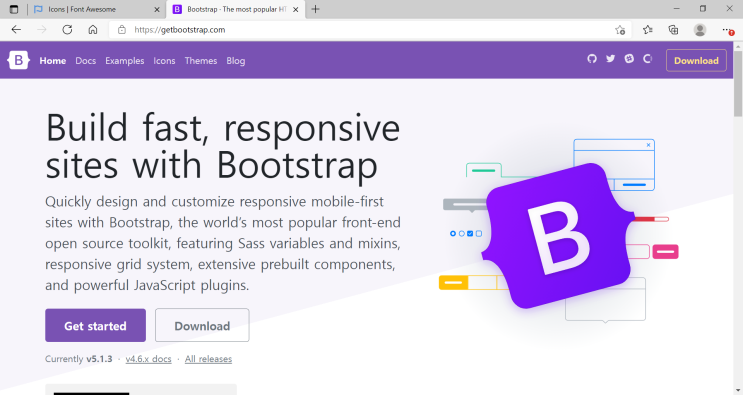[bootstrap]부트스트랩 사용법_html템플릿가져오기, 프론트엔드 쉽게쓰기 : 네이버 블로그