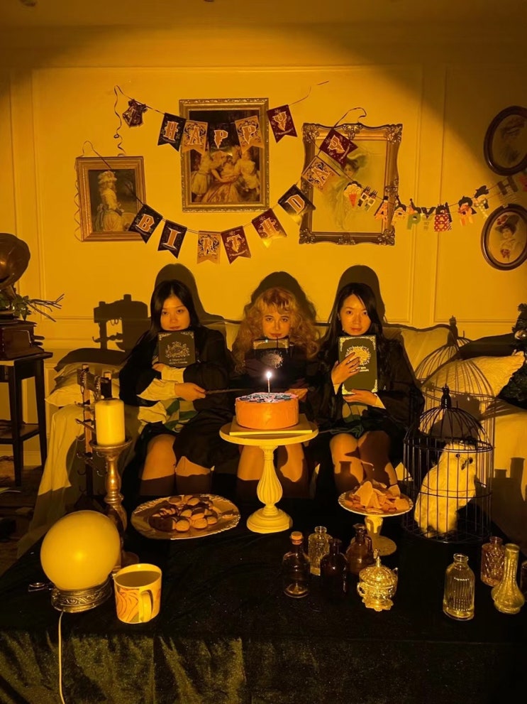 해리포터 생일 파티 의상대여 코스튬대여 오스틴스토리 사진 촬영 에버랜드 네이버 블로그
