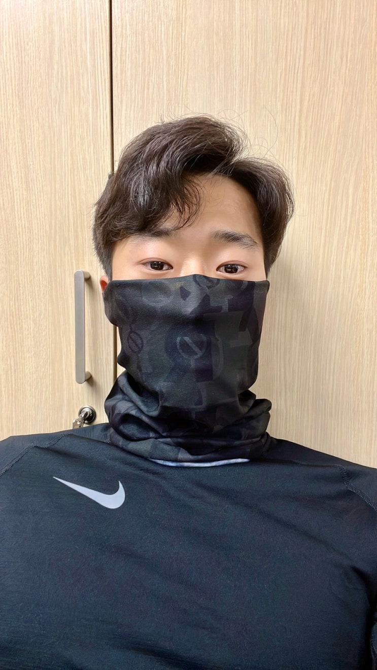 20211110 슬기로운중경생활 입교 47일차중경첫눈완사 속사 사격아이언로미오 러닝버프넥워머 경찰특공대 티 도안