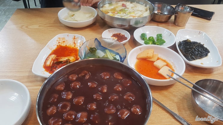전주 효자동 서도분식 서도프라자 효자몰 근처 팥죽 수제비 네이버 블로그