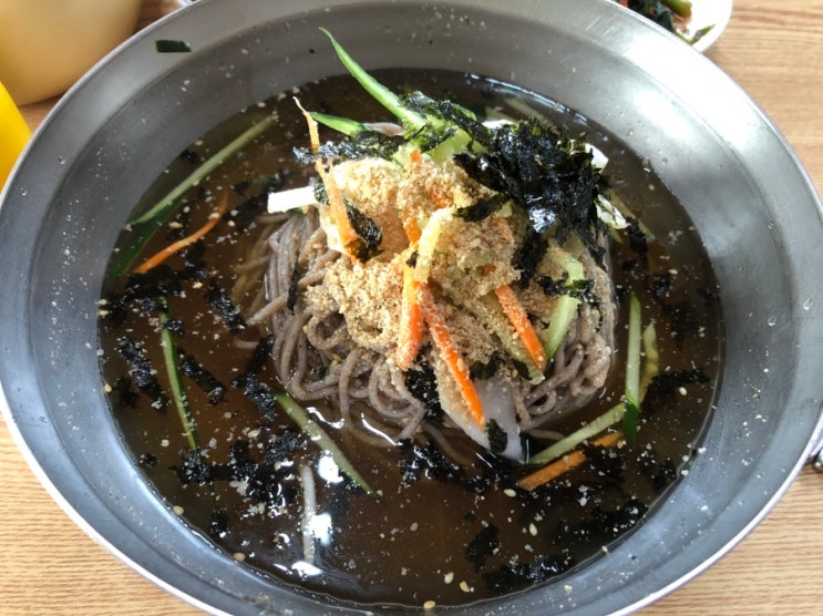 강원도평창 식객에 소개된 방림메밀막국수 메밀물막국수 메밀비빔막국수 리뷰 네이버 블로그