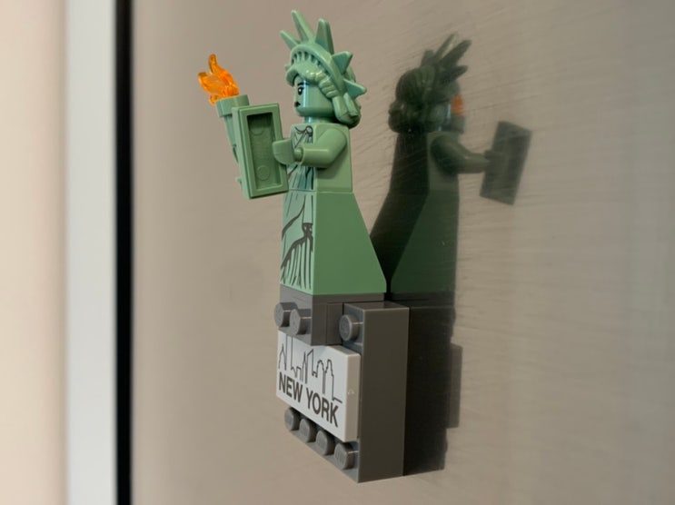 LEGO 854031 레고 자유의 여신상 자석 뉴욕 랜드마크 마그넷 : 네이버 블로그
