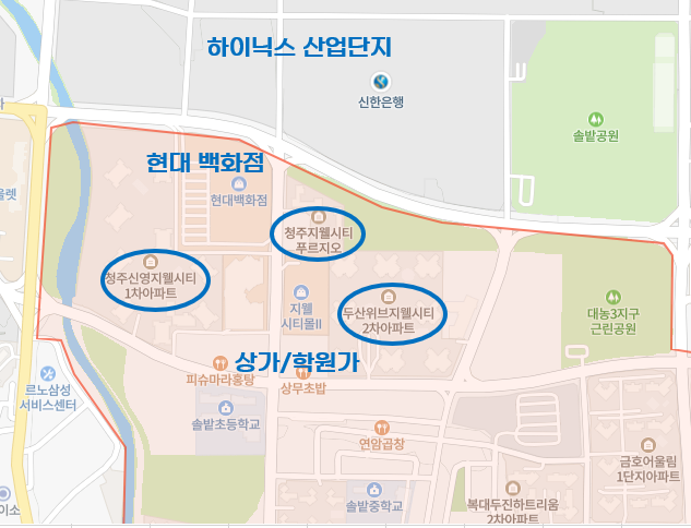 저평가라고 생각하는 지역의 아파트 청주 복대동 두산 위브 지웰시티 2차 신영 지웰시티 푸르지오 1차 네이버 블로그