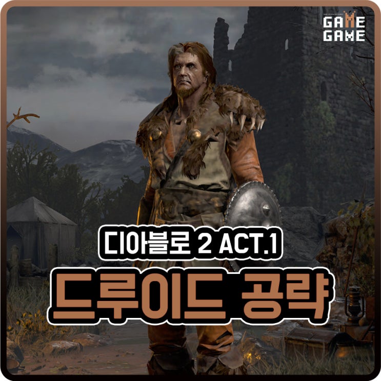 디아2 엘리드루 맨땅 드루이드 육성 액트 1 시작 스킬 스텟 네이버 블로그