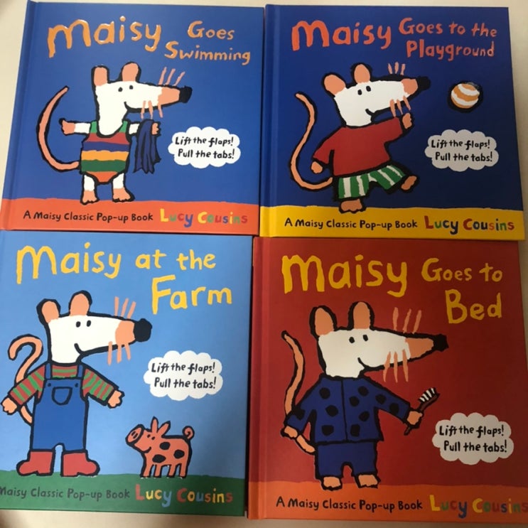 유아영어/영어동화책 추천/ 메이지조작북/ Maisy's World : 네이버 블로그