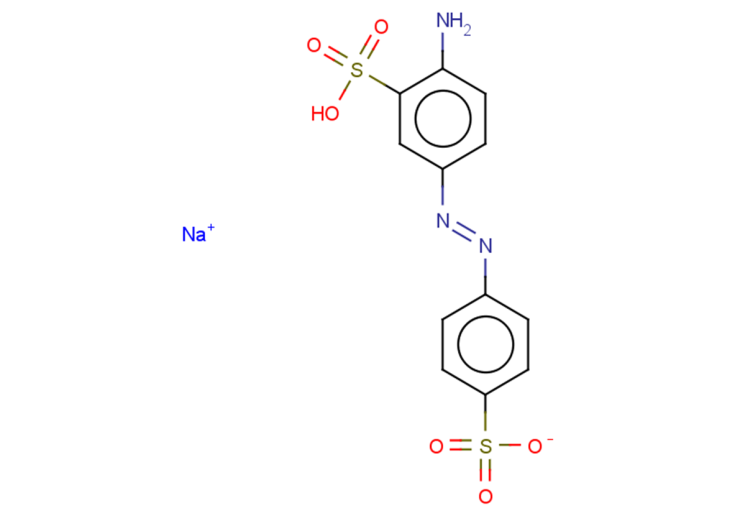 Acid Yellow 9 monosodium salt; Hydrogen 4-aminoazobenzene-3,4 ...