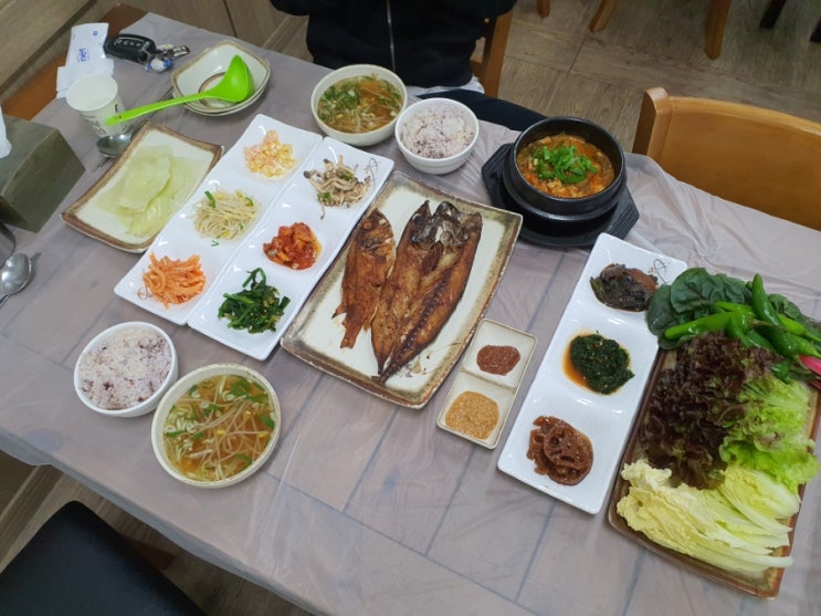 창원 평화상가 맛집 지리산산촌 역시 한국사람은 쌈밥 한식이지 네이버 블로그