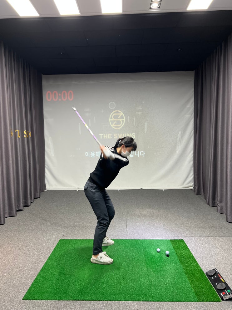 삼성동 실내골프연습장 더스윙에서 개인레슨 받아보세요 네이버 블로그