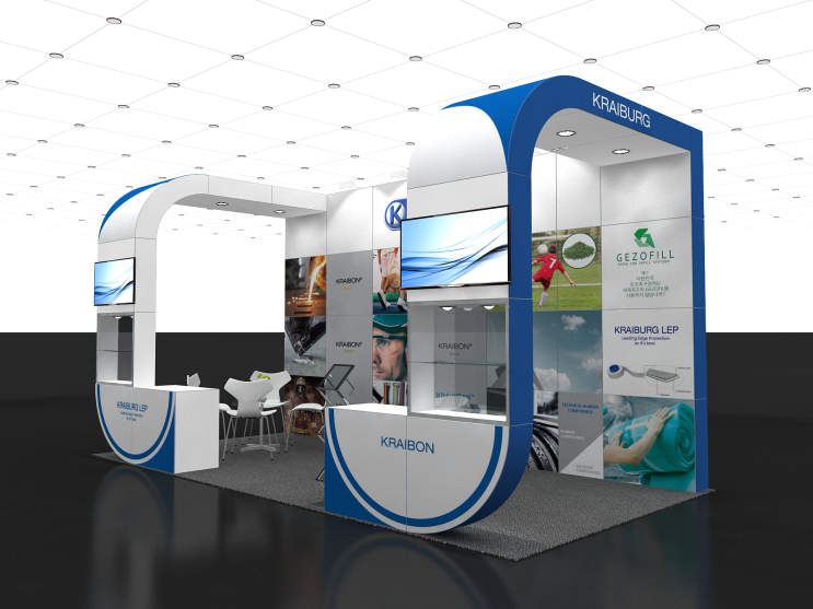크라이부르그고무(KRAIBON) KOPLAS 블록2부스 국제플라스틱 · 고무산업전시회 : 네이버 블로그
