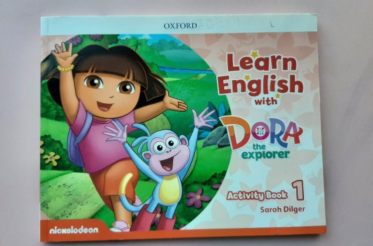 Learn English with Dora 1권 - Activity Book and Phonics book(액티비티, 파닉스 ...