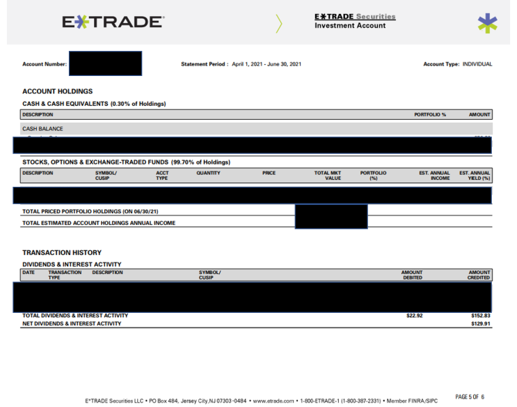 eTrade.com에 있는 해외주식(RSU) 국내 증권사로 이관(Transfer)하기 2부. (feat.미래에셋증권) : 네이버 블로그