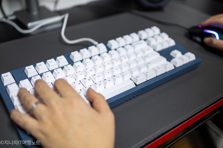 예쁜 텐키리스 게이밍키보드, MX 스위치로 타건감까지! ABKO K660M TKL : 네이버 블로그