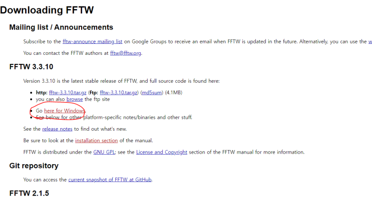 FFT(Fast Fourier Transform) Visual Studio 라이브러리 FFTW 설치하기 (윈 64비트 ...