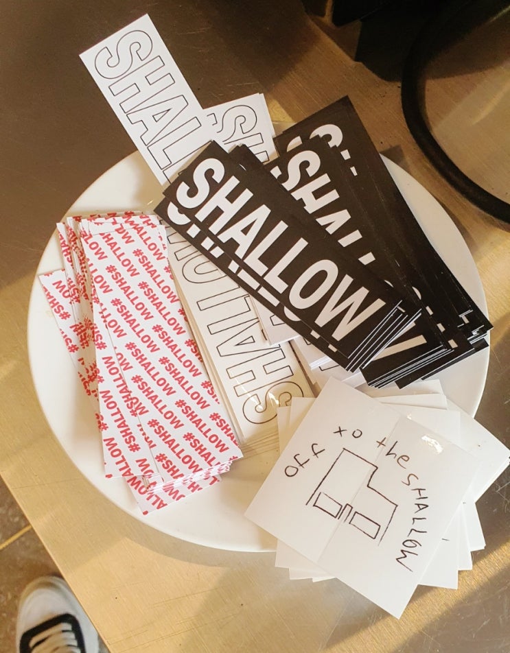 SHALLOW COFFEE (샬로우라떼, 청포도에이드) : 네이버 블로그