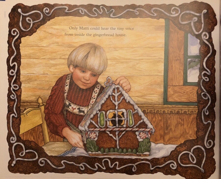 [크리스마스 영어그림책 추천] 생강 과자 아기 Gingerbread Baby - Jan Brett 독후활동 : 네이버 블로그