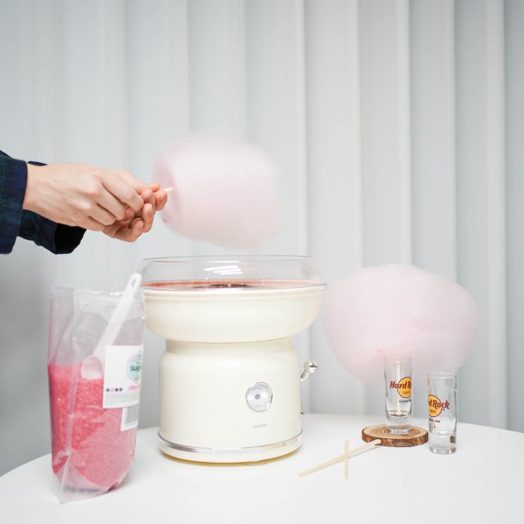 코맘스 솜사탕메이커로 집에서 솜사탕 만들기 재밌오♥ : 네이버 블로그