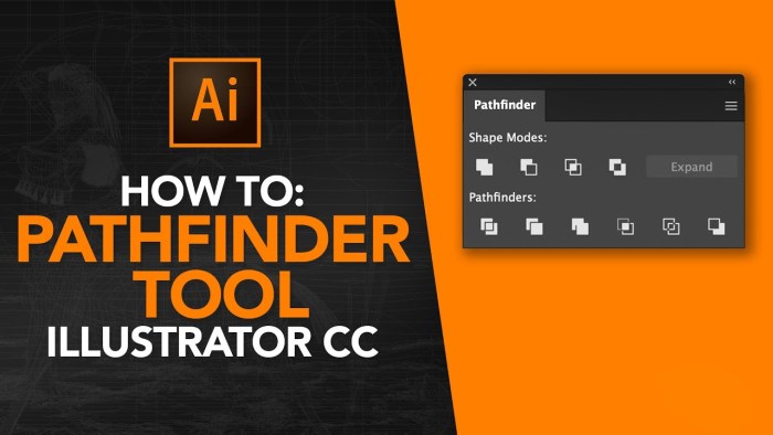 6일차-일러스트 기초/패스파인더(Pathfinder)/Shape Mode/Expand(확장)/일러스트 아이콘 만들기/텍스트를 ...