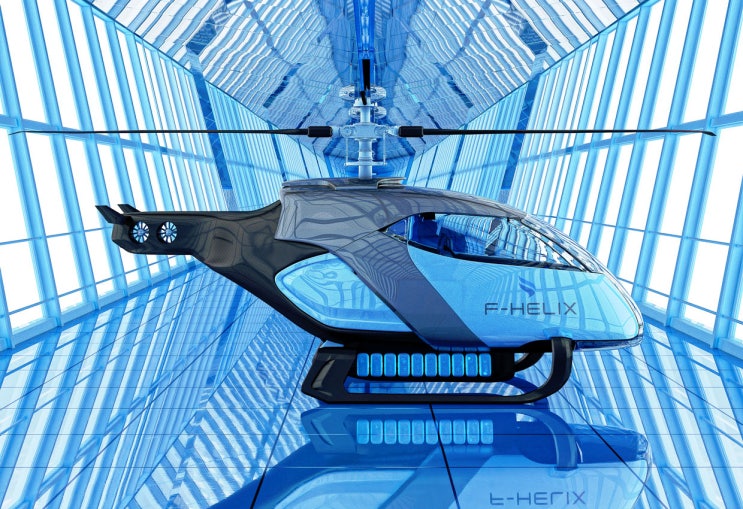 테일 로터가 없는 전동 헬기 F-헬릭스 (Vinati F-Helix) : 네이버 블로그