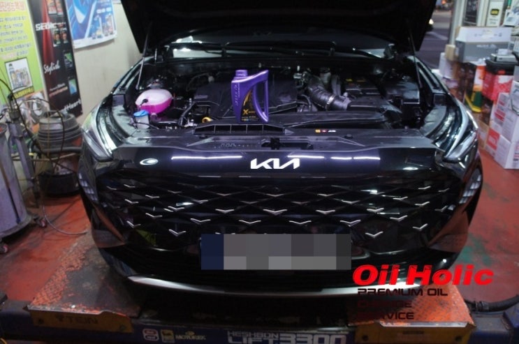 K8 스마트 스트림 3.5G - MUXX OIL X600 SP 5W30 엔진오일교환(오일홀릭 + K8 엔진오일교환 + K8 ...