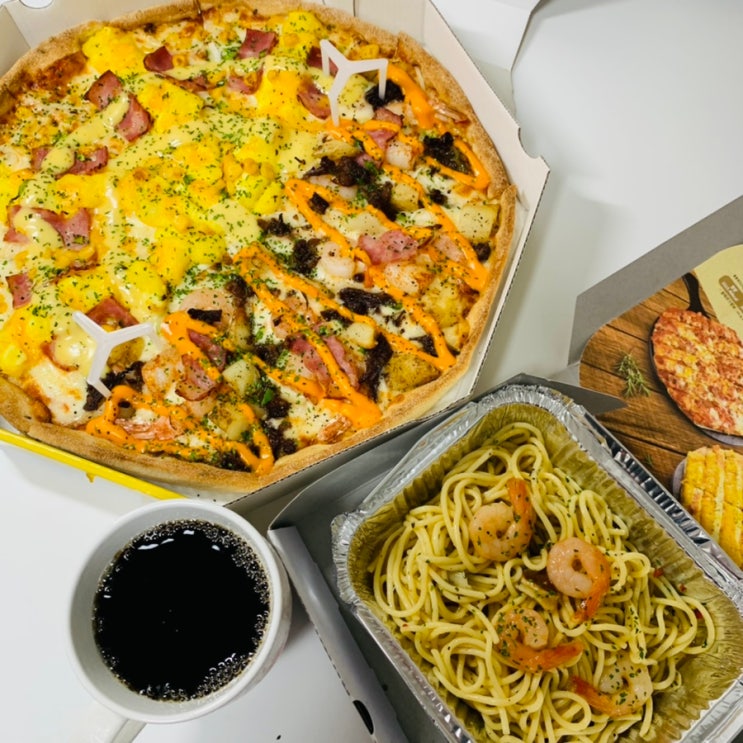 청년피자 한남대전 태연피자 신메뉴 에그콘피자 솔직후기 : 네이버 블로그