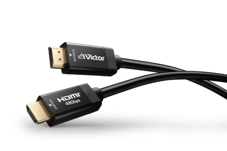 빅터, 8K 60p/4K 120p 광 HDMI 케이블(번역) : 네이버 블로그