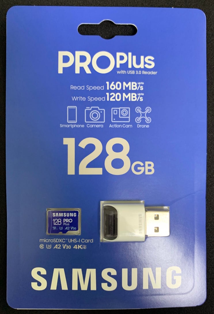 [microSD] Samsung PRO Plus microSDXC UHS-I Card with USB 3.0 Reader ...