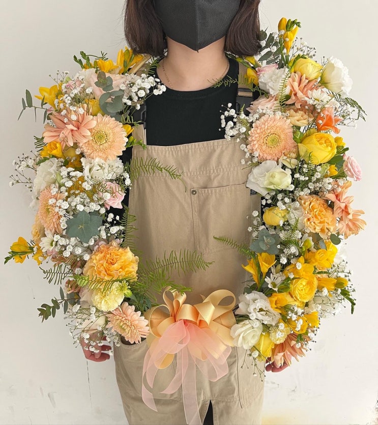 노원역 꽃집 아뜰리에몽플라워 노원꽃배달 노원 임관식 꽃목걸이 꽃목걸이 졸업식꽃목걸이 네이버 블로그