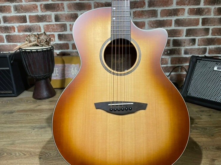 입문용기타추천! 비일라 VGACSM SB, 신상 컬러 실물리뷰:) 일산 이을 기타&뮤직 : 네이버 블로그