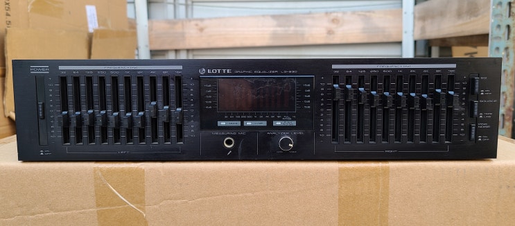 (품절)LOTTE LG-930 그래픽이퀼라이져 : 네이버 블로그