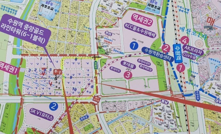 수원 역세권1지구삼면코너상가 수원역 중앙 골드라인 타워 네이버 블로그
