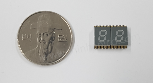 [FND] 2digit, 0.2nch, 7 세그먼트, SMD Type : 네이버 블로그