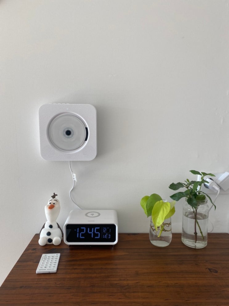 에듀플레이어 EA30 벽걸이CD플레이어 꼭꼬핀으로 설치하는 법 : 네이버 블로그