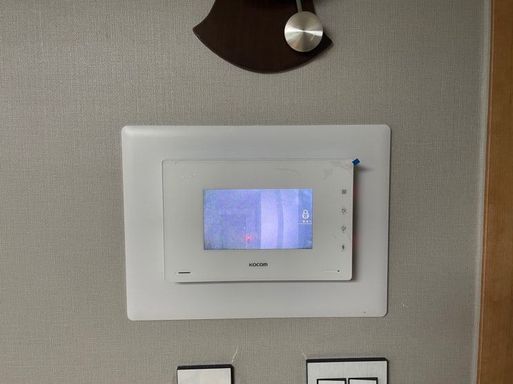 인천 서구 가좌동 한신휴플러스 코콤 비디오폰 K6b Vp U701 설치 후기 네이버 블로그