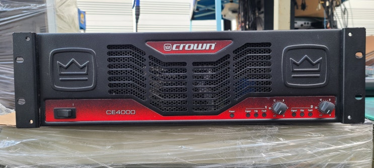 (품절)Crown CE4000 크라운 중고파워앰프 : 네이버 블로그