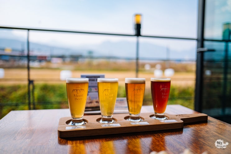 속초 여행 수제맥주 몽트비어(MONT BEER) 샘플러로 모든 맥주를 즐겨보기~~! : 네이버 블로그