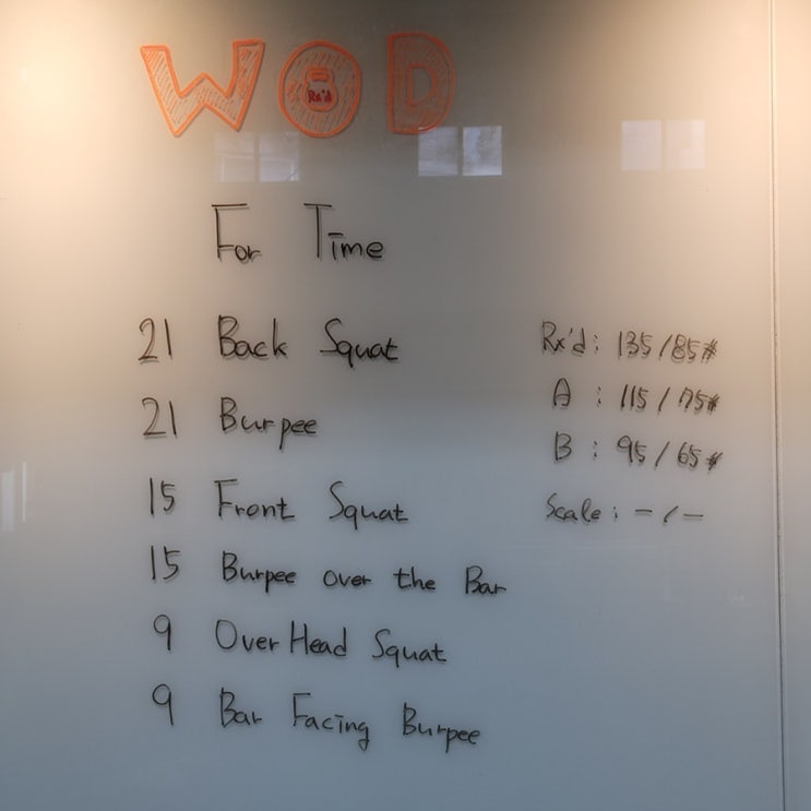 크로스핏 와이낫 12월3일 WOD : 네이버 블로그
