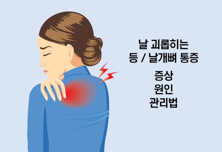 천안 등통증 천안날개뼈 통증 진짜해결방법 네이버 블로그