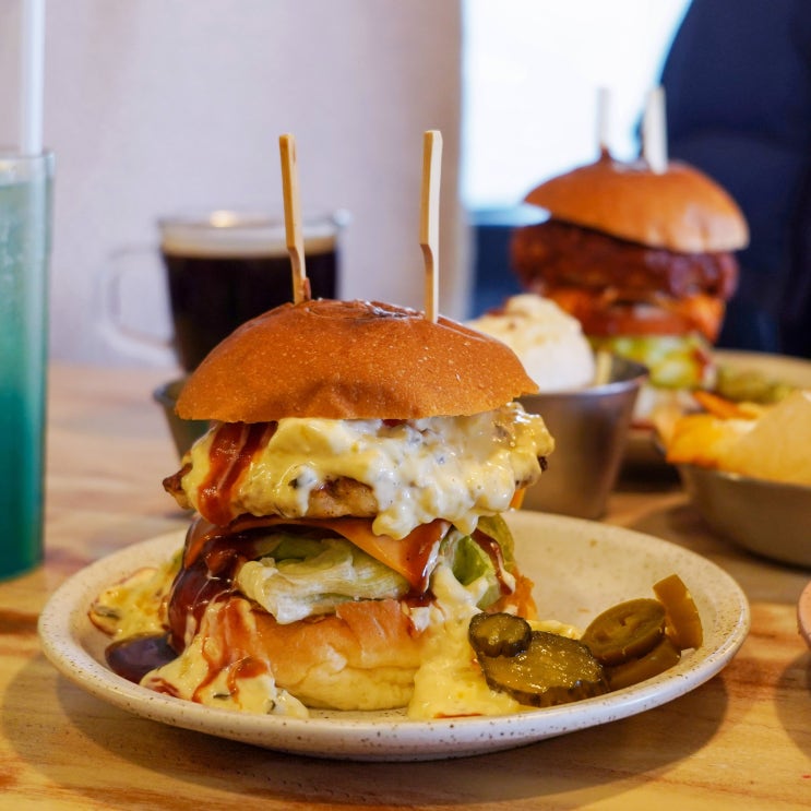 제주 우도 맛집 수제버거 먹으러 하하호호 : 네이버 블로그