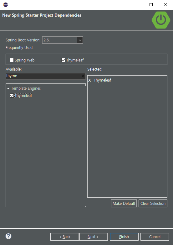 [SpringBoot] Thymeleaf (타임리프) : 네이버 블로그