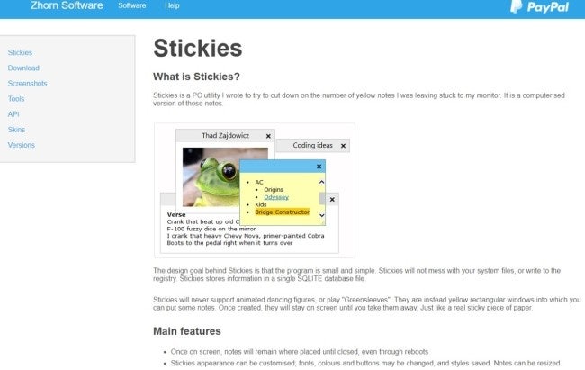 윈도우 바탕화면에 메모, 사진등을 띄우기 stickies : 네이버 블로그