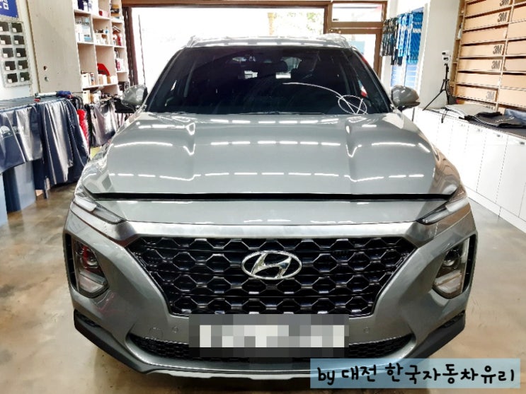 대전세종 자동차유리교환 싼타페 Tm 자동차유리파손 유리복원범위이상 금이 확장되어 합리적인교체비용으로 정품자동차유리쏠라센서차음습기차선교체와 썬팅 한번시공수리