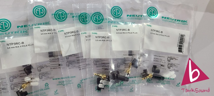 뉴트릭 3.5mm 스테레오 커넥터(기역자_ㄱ자_Angle형) Neutrik NTP3RC-B : 네이버 블로그